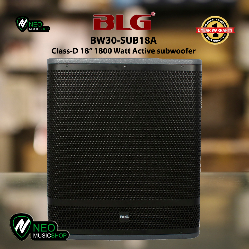 Jual BLG BW30 SUB18A Active subwoofer Speaker | Shopee Indonesia