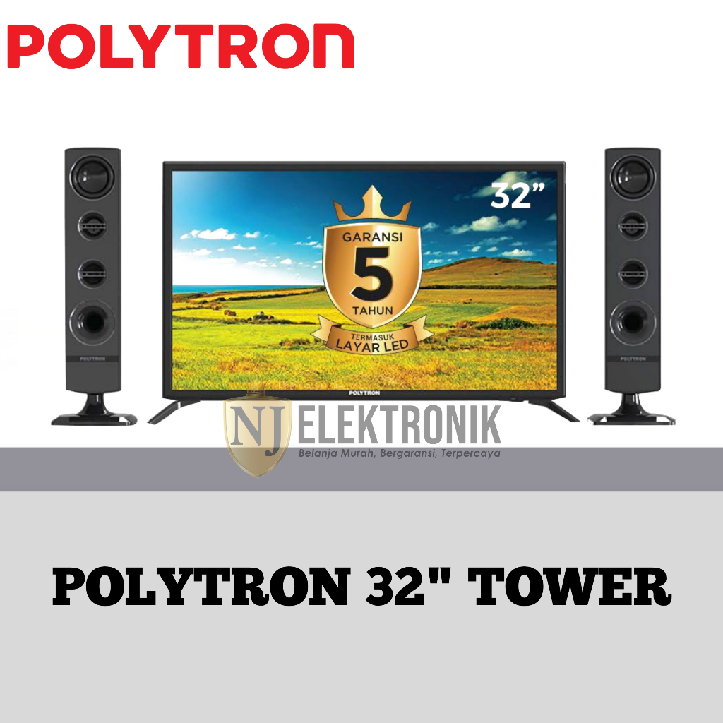 Jual TV LED POLYTRON 32 INCH CINEMAX | Shopee Indonesia