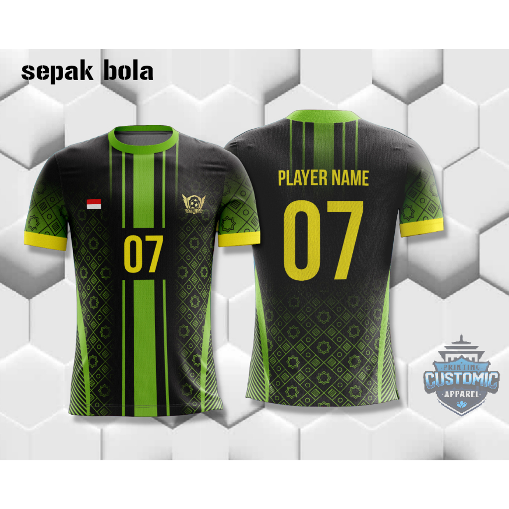 Jual kaos pria kaos jersey sepak bola 01 gratis cetak logo team atau ...