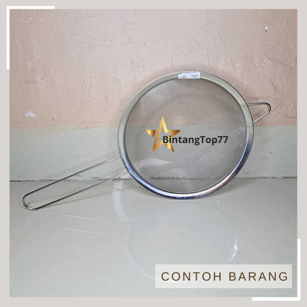 Jual Saringan / Tapisan / Tirisan / Strainer Minyak / Teh / Kopi ...
