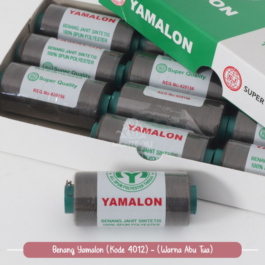 Jual PART 1 Benang Jahit Yamalon 500 Yard Murah bisa Instan COD ...