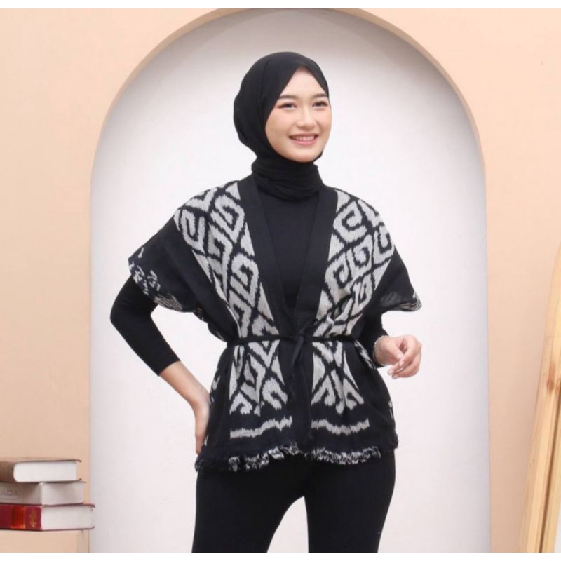Jual Outer Tenun Etnik, Rompi Tenun, Vest Tenun, Baju Tenun Wanita ...