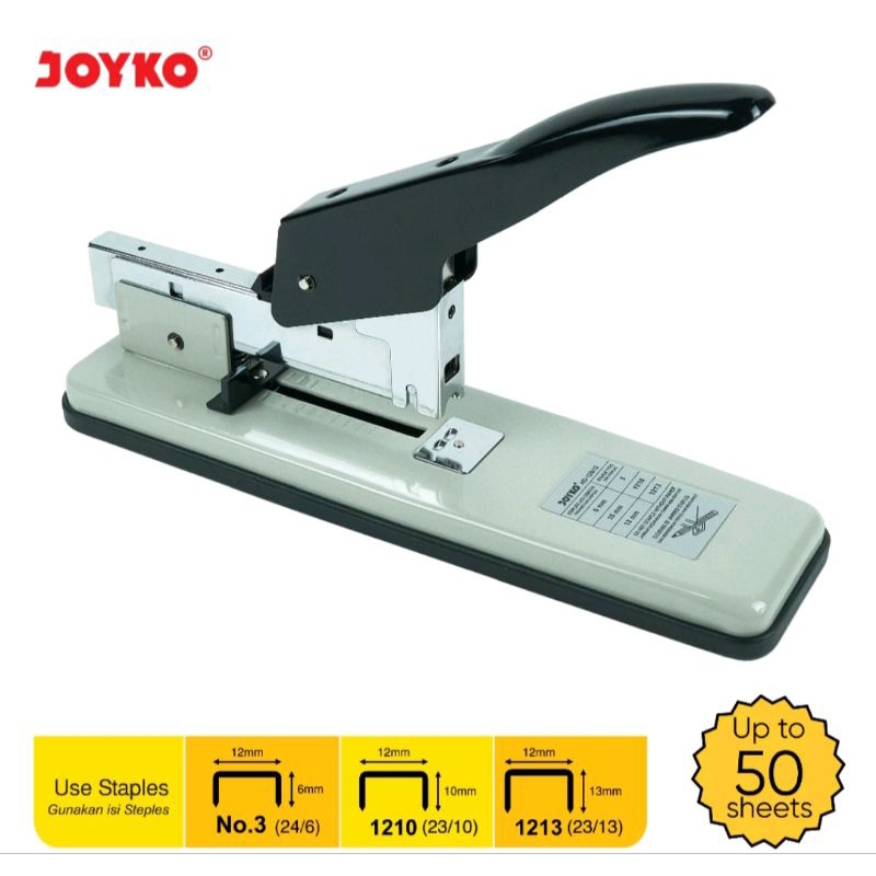 Jual HEAVY DUTY STAPLER/STAPLER JILID JOYKO HD-12A/13 | Shopee Indonesia