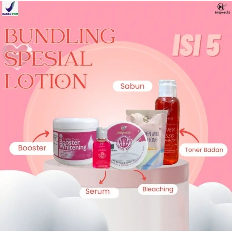 Jual (READY SIAPKIRIM) Bleaching Licorice Extract Misonells/ Bleaching ...