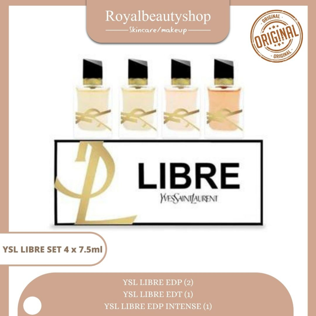 Jual [Y*SL] LIBRE MINIATUR SET 7.5ML X 4 PCS | Shopee Indonesia