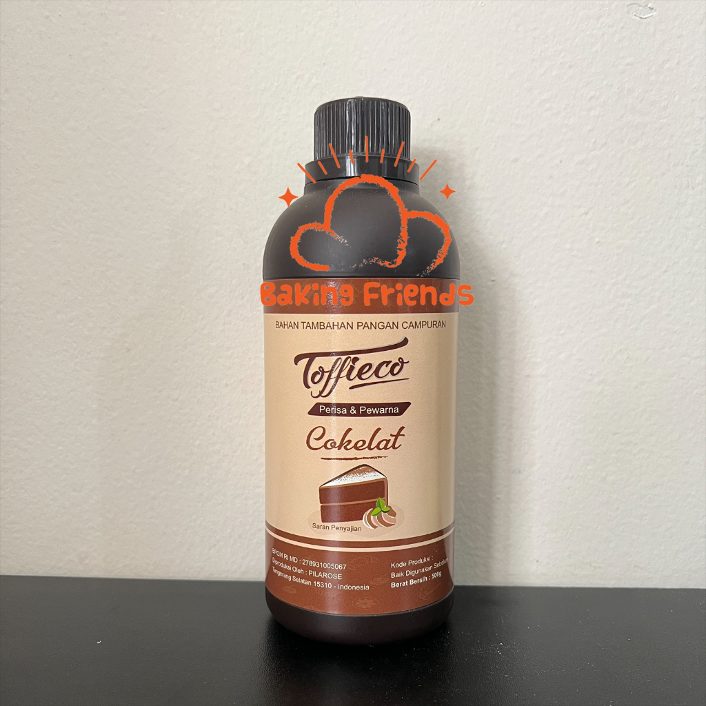 Jual TOFFIECO PASTA COKELAT 500GR / PERISA PERASA PEWARNA COKLAT ...