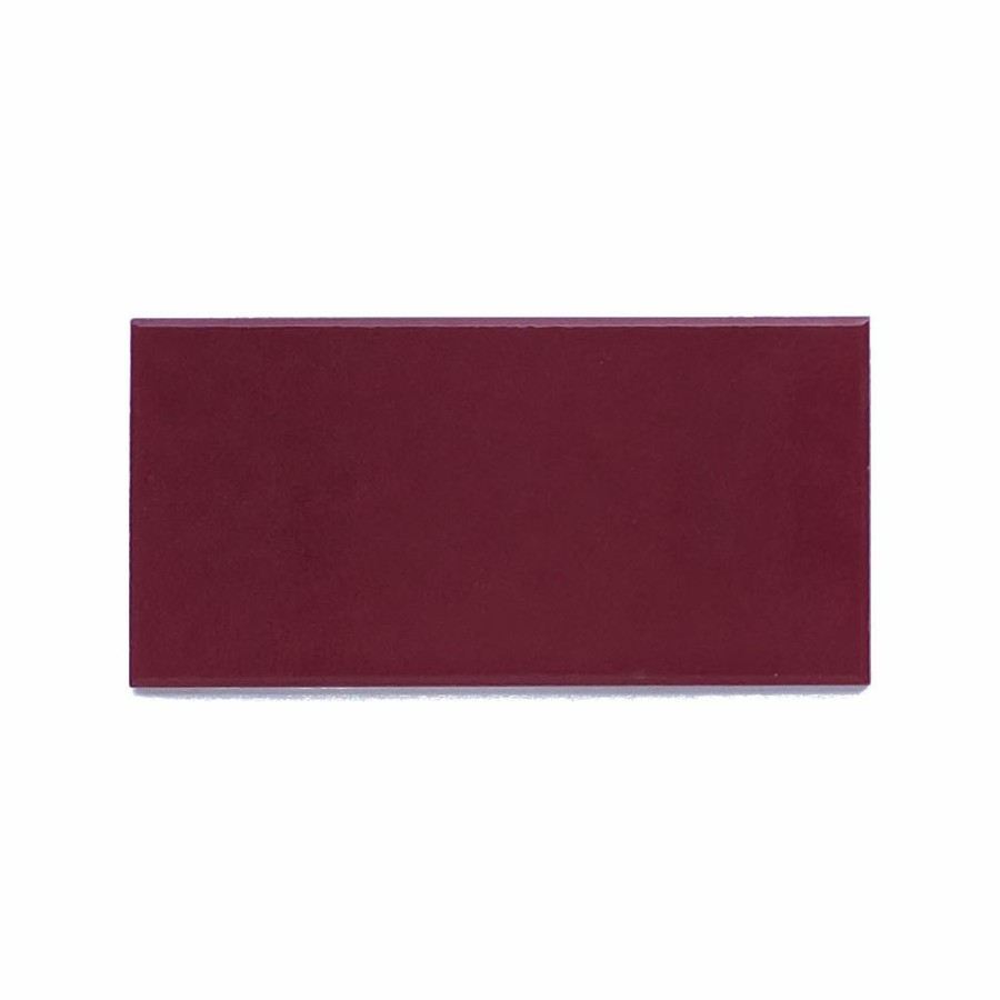 Jual Keramik Mustika Subway 10x20 Maroon Glossy - Keramik Kitchen Set ...