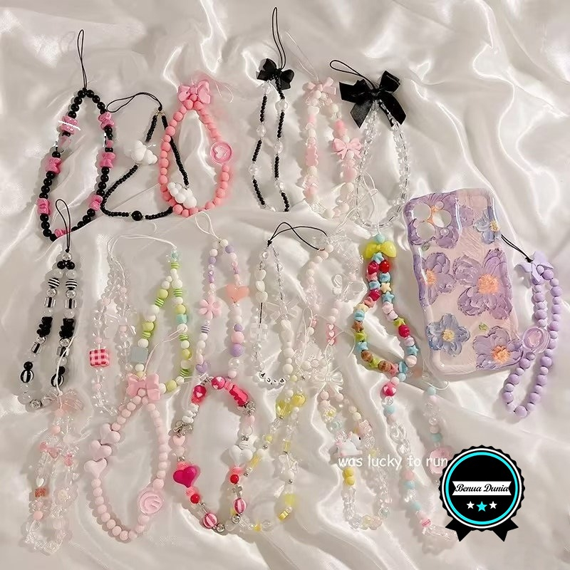 Jual lanyard strap Tali hp rantai Tali gantungan telfon universal ...