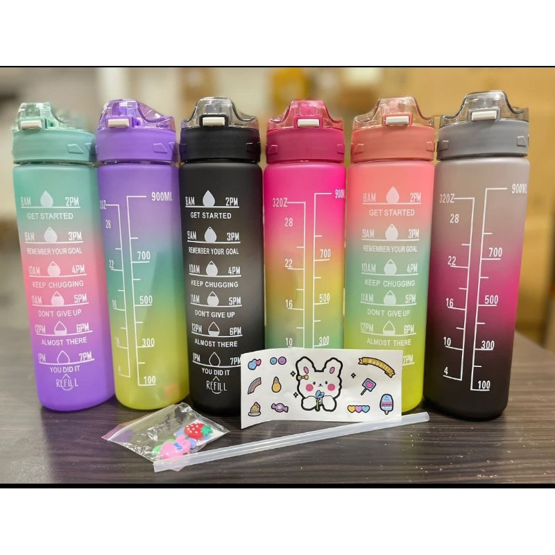 Jual Botol Minum 1 Liter Viral Gradasi Anak - Botol Minum Gradasi ...