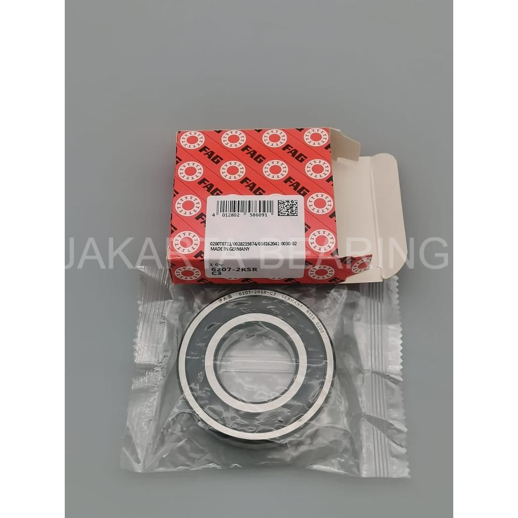 Jual Ball Bearing FAG 6207 2RSR C3 ORIGINAL | Shopee Indonesia