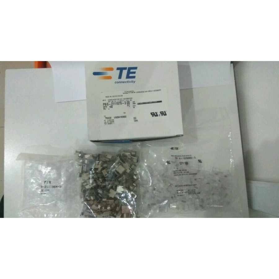 Jual Connector Rj45 Comscope Cat6 isi 100 (AMP) | Shopee Indonesia
