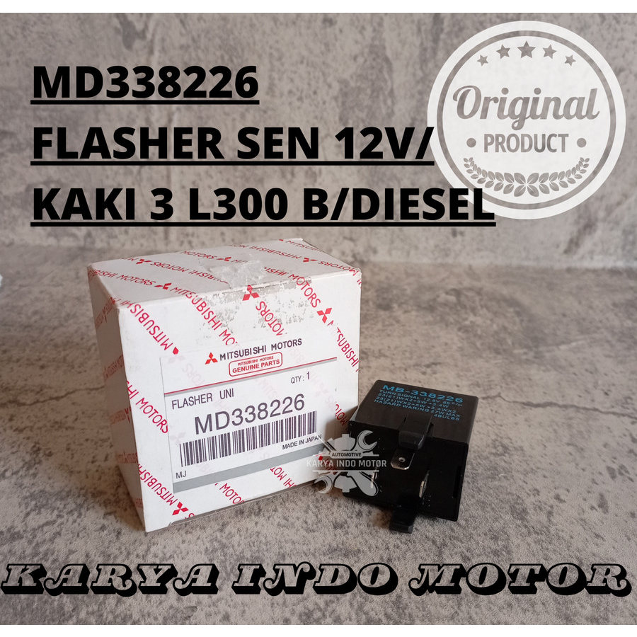 Jual FLASHER FLASER SEN SEIN DUTRO DYNA SAURUS 125 HT 12 V MD338226 ...
