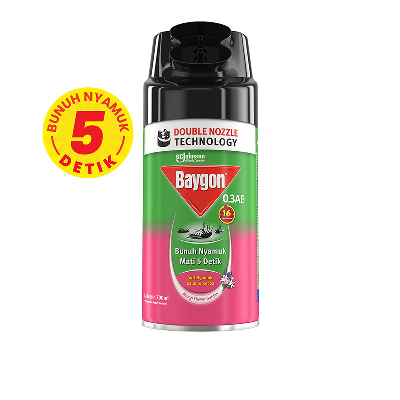 Jual BAYGON SEMPROT 200 ML OBAT NYAMUK AEROSOL SPRAY | Shopee Indonesia