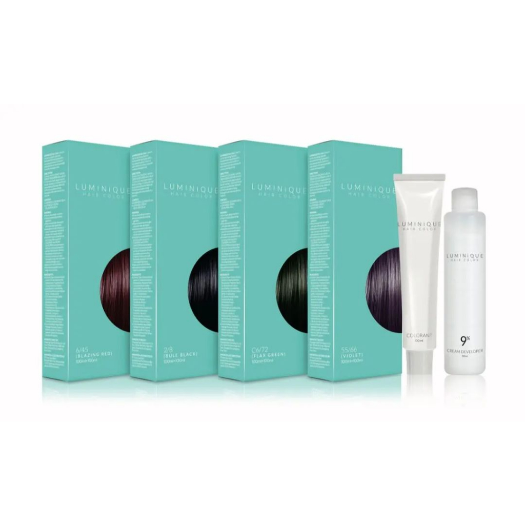 Jual Luminique Hair Color 100ml + 100ml ( isi Colorant + Cream ...