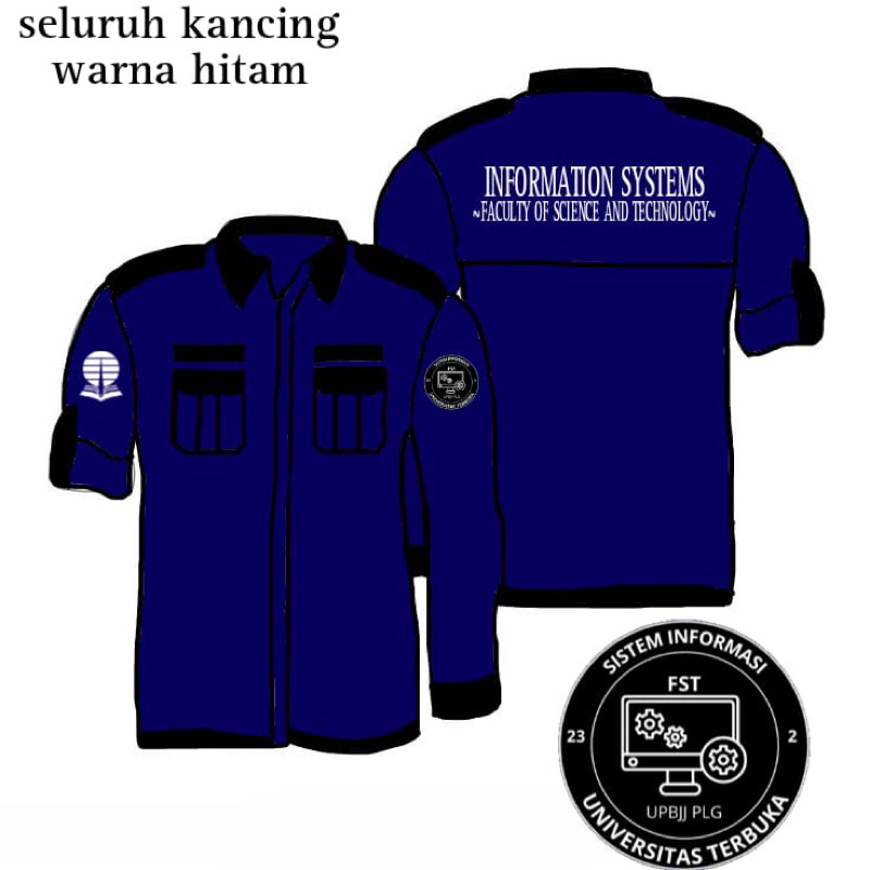 Jual Pre-Order Kemeja PDH Kostum Kampus UT UPI UIN UNPAD UNY ITB POLBAN ...