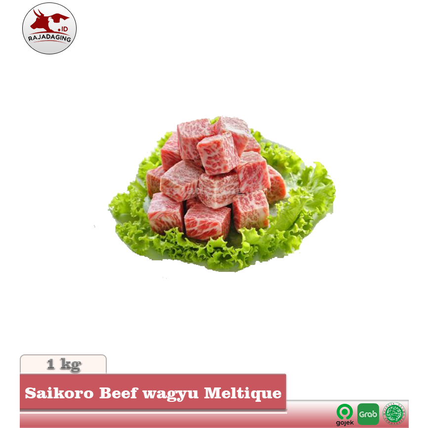 Jual saikoro beef wagyu cubes | Beef Saikoro cubes 1 kg | Shopee Indonesia