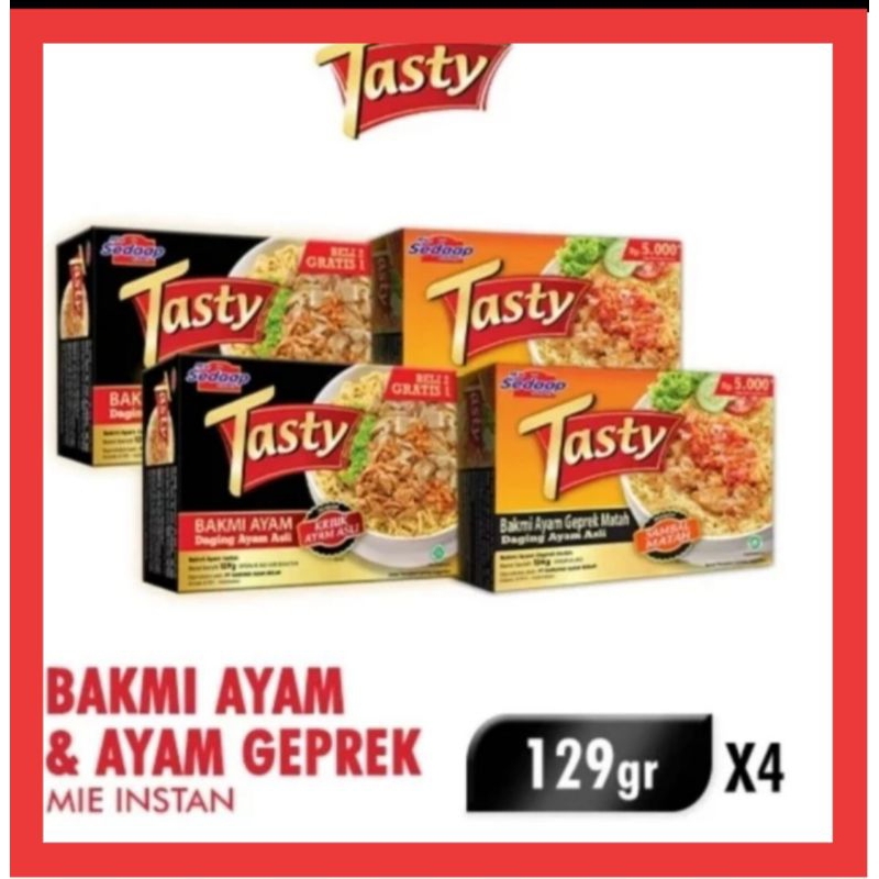Jual Sedap Tasty Bakmie Ayam Dan Mie Ayam Geprek /sambal matah (i si 4 ...
