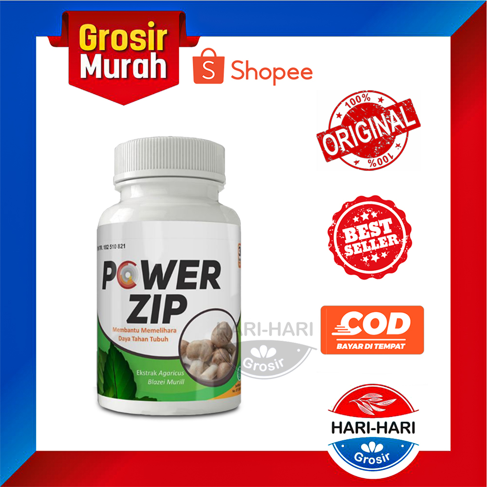 Jual POWER ZIP Original Isi 30 Dan 60 Tablet Asli Obat Penyakit Kronis ...