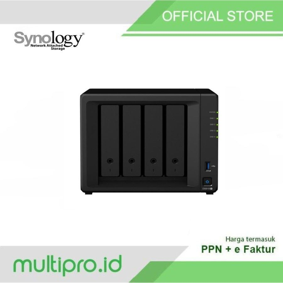 Jual Synology ds918+ 4Bay Garansi Resmi (RAM 2Gb) | Shopee Indonesia