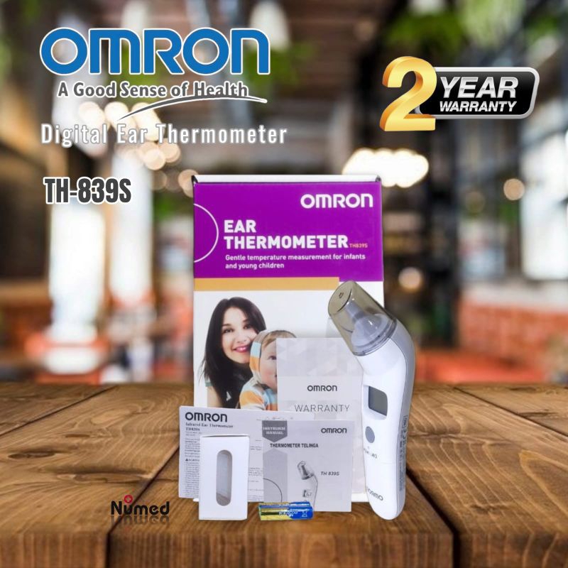 Jual Omron Ear Thermometer Digital Telinga Original TH 839S / Ear ...