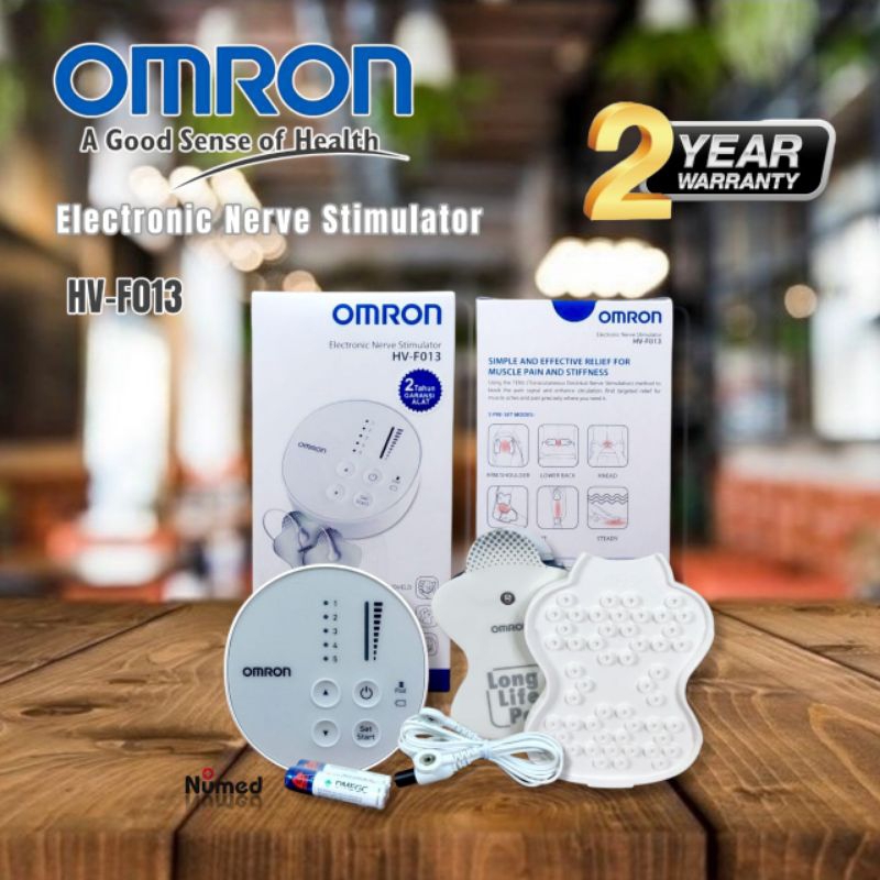 Jual Omron TENS HV-F013 / Electronic Nerve Stimulator Original Omron / Alat Pijat Elektronik ...