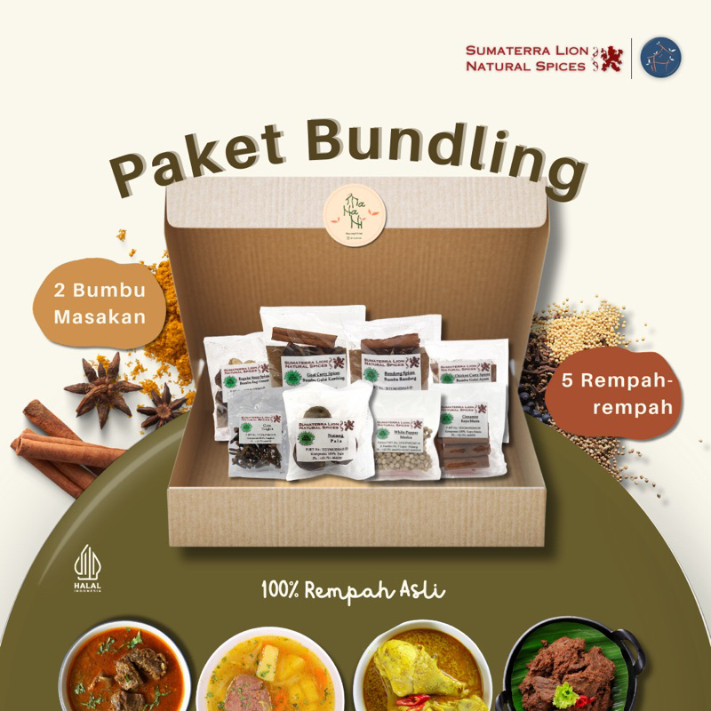 Jual Paket Bundling Bumbu Masakan!! Serba Rp.30.000 !! Sumaterra Lion Spices | Shopee Indonesia