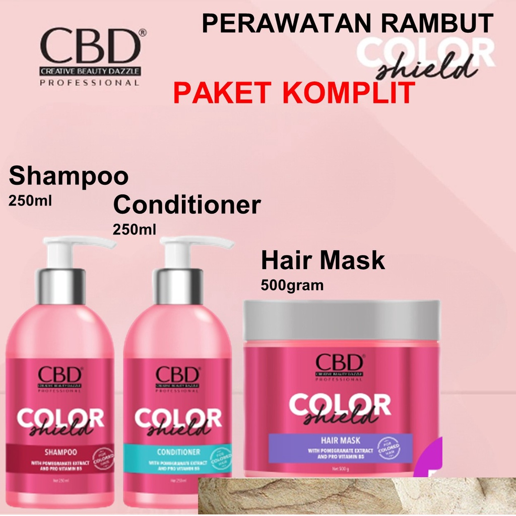 Jual CBD Color Shield Series Daily Treatment Package | Shopee Indonesia