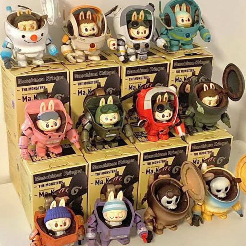 Jual Pajangan Figur The Monster Labubu Robot M.Ak | Shopee Indonesia