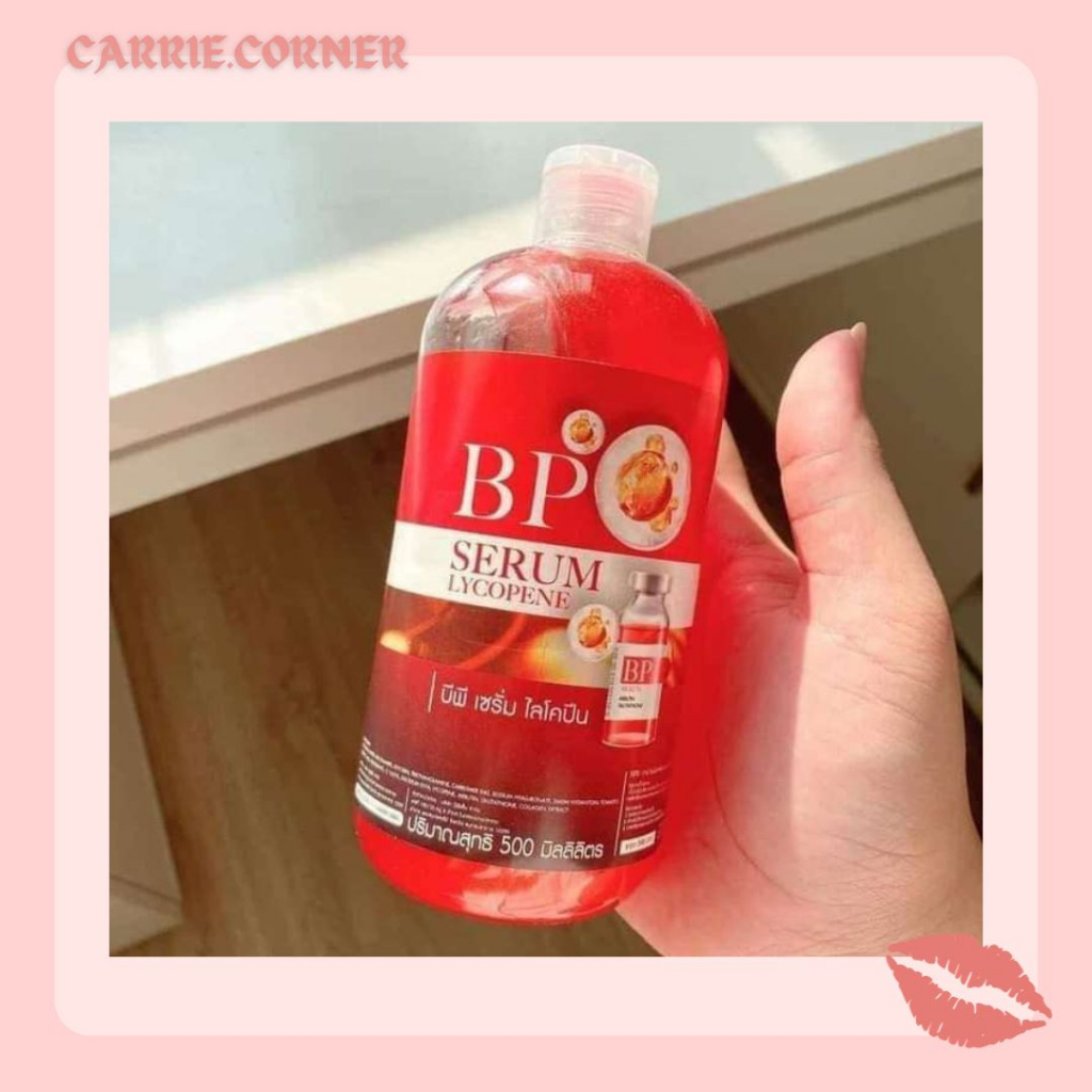 Jual BP LYCOPENE SERUM THAILAND - BP SERUM ARBUTIN GLUTATHIONE 500ML ...