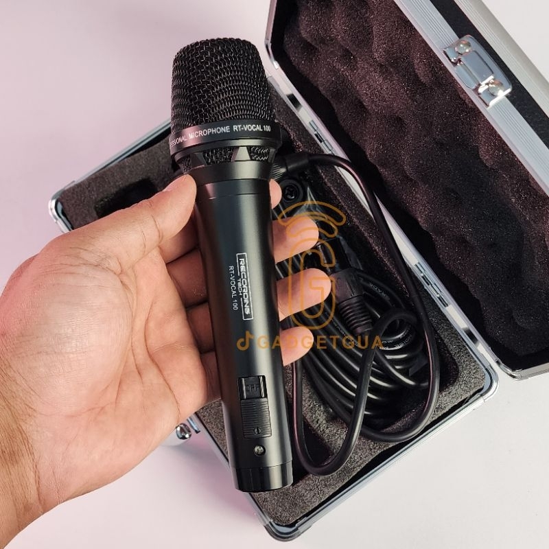 Jual Recording Tech RT Vocal100 Professional Dynamic Mic - Mic RT Vocal ...