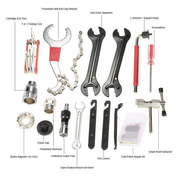 Jual Bicycle Tool Kit Set - Bicycle Tool Box Set - Bicycle Repair Box ...
