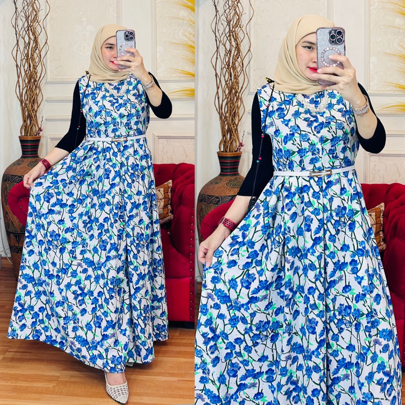 Jual SHAFA Inner motif bahan krinkel premium vip desain | Shopee Indonesia