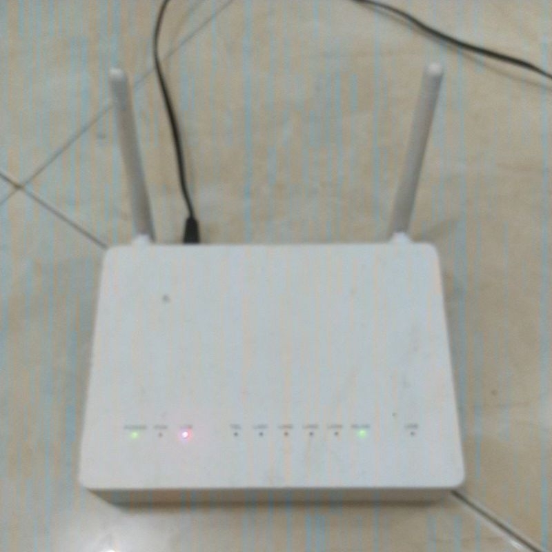 Jual modem model : f663nv3a kondisi normal unit adaktor aja barang ...