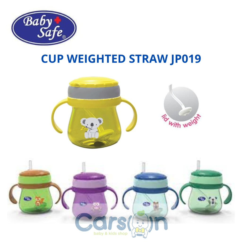 Jual Baby Safe Cup Weighted Straw JP019 /Baby Safe Straw Training Cup Baby Safe |Training Cup ...