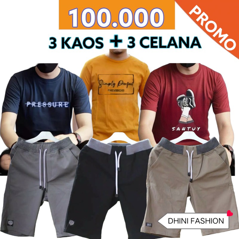 Jual PAKET HEMAT SETELAN 100RB DAPAT 3 KAOS + 3 CELANA | Shopee Indonesia Jual PAKET HEMAT SETELAN 100RB DAPAT 3 KAOS + 3 CELANA | Shopee Indonesia
