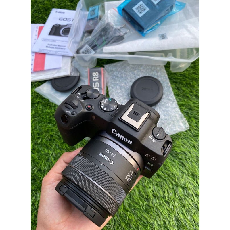 Jual CANON EOS R8 KIT RF 24-50MM IS STM SECOND LIKENEW TERMURAH ...