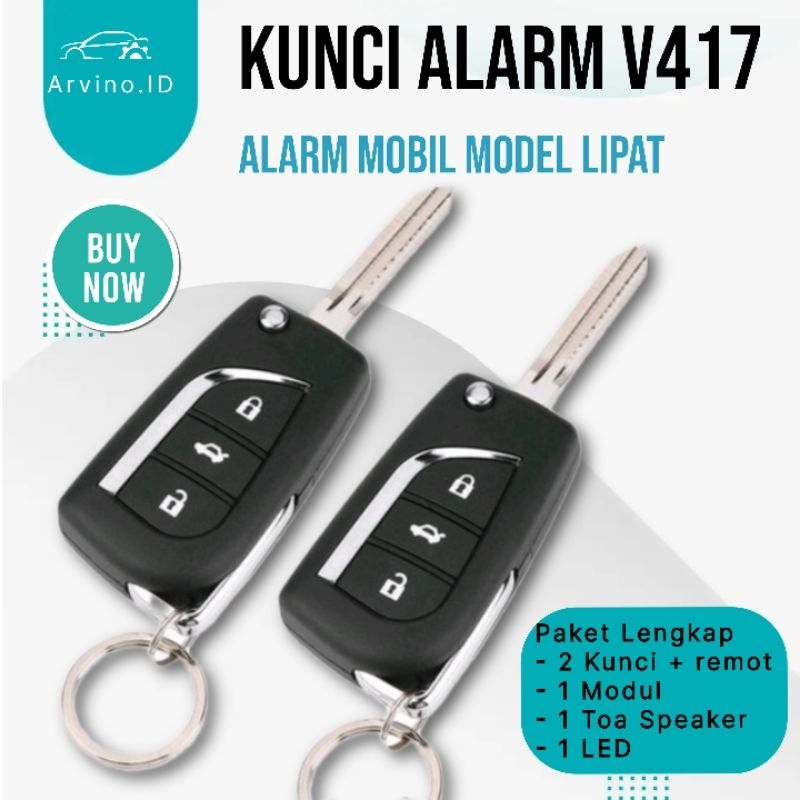 Jual Remot Mobil Alarm Mobil Model Kunci Lipat Innova Universal Semua ...