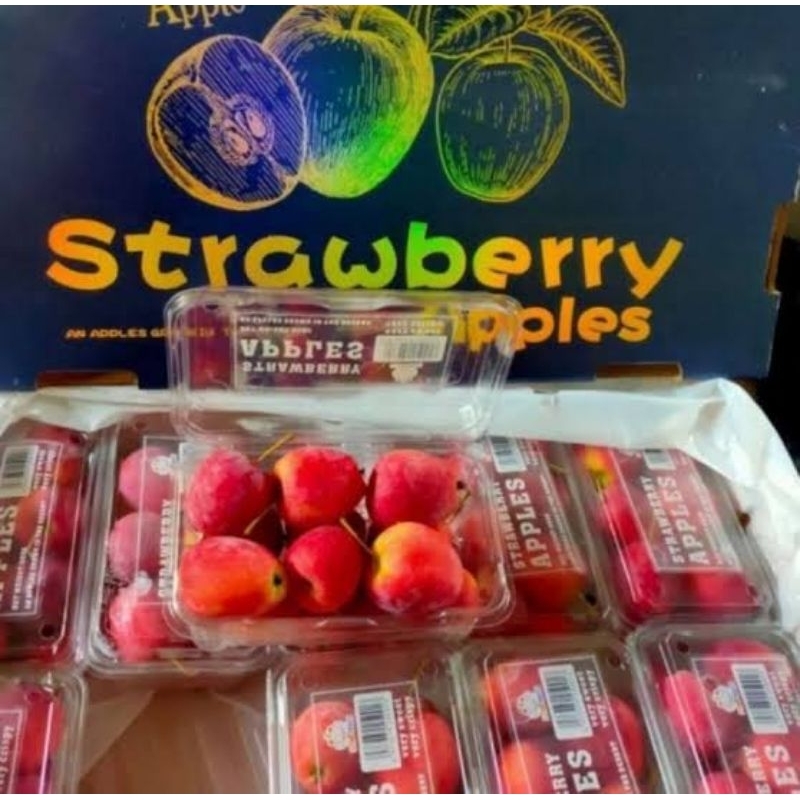 Jual Apel Strawberry 1 pack | Apel Candy 1 Pack | Cherry Apel 1 Pack ...