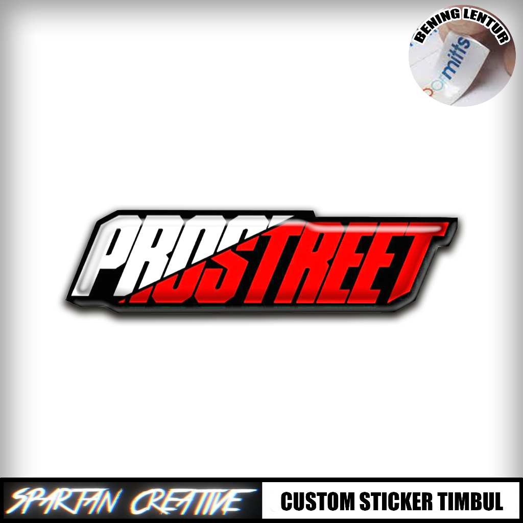 Jual Stiker Timbul Logo Prostreet besar Sticker Emblem | Shopee Indonesia
