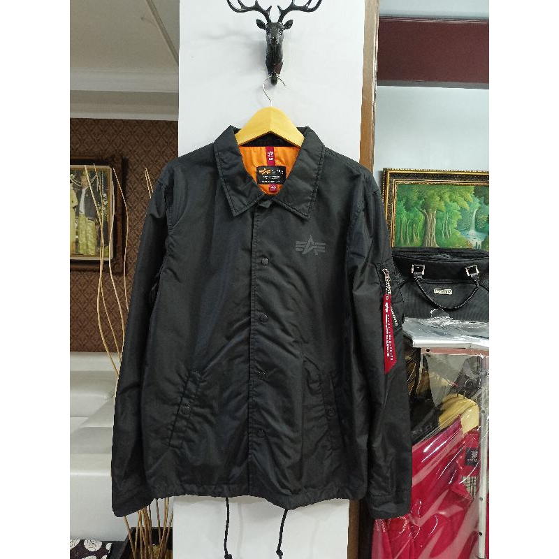Jual jaket coach ALPHA INDUSTRIES (size L) | Shopee Indonesia