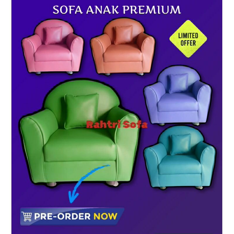 Jual SOFA ANAK BAHAN OSCAR | Shopee Indonesia