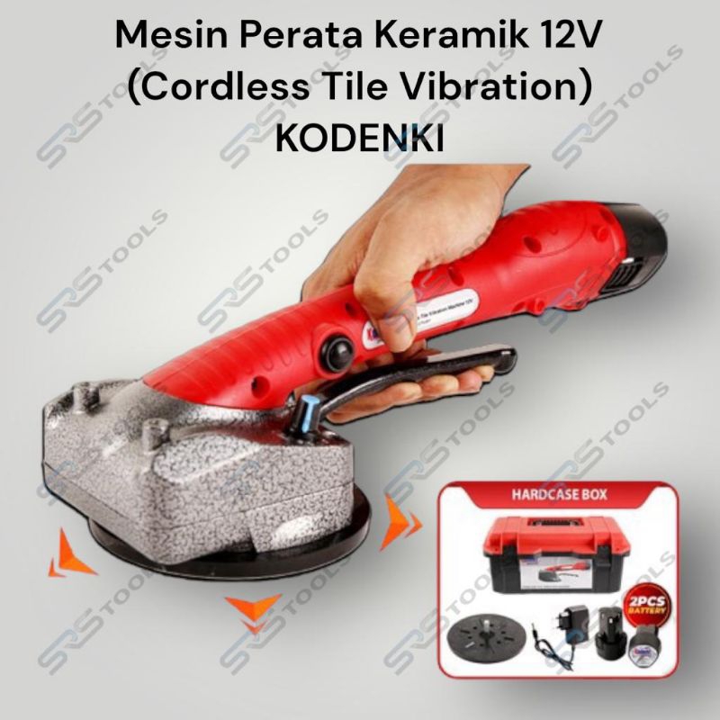 Jual KODENKI CTV101 Mesin Kop Getar Perata Pasang Keramik Cordless 12V ...