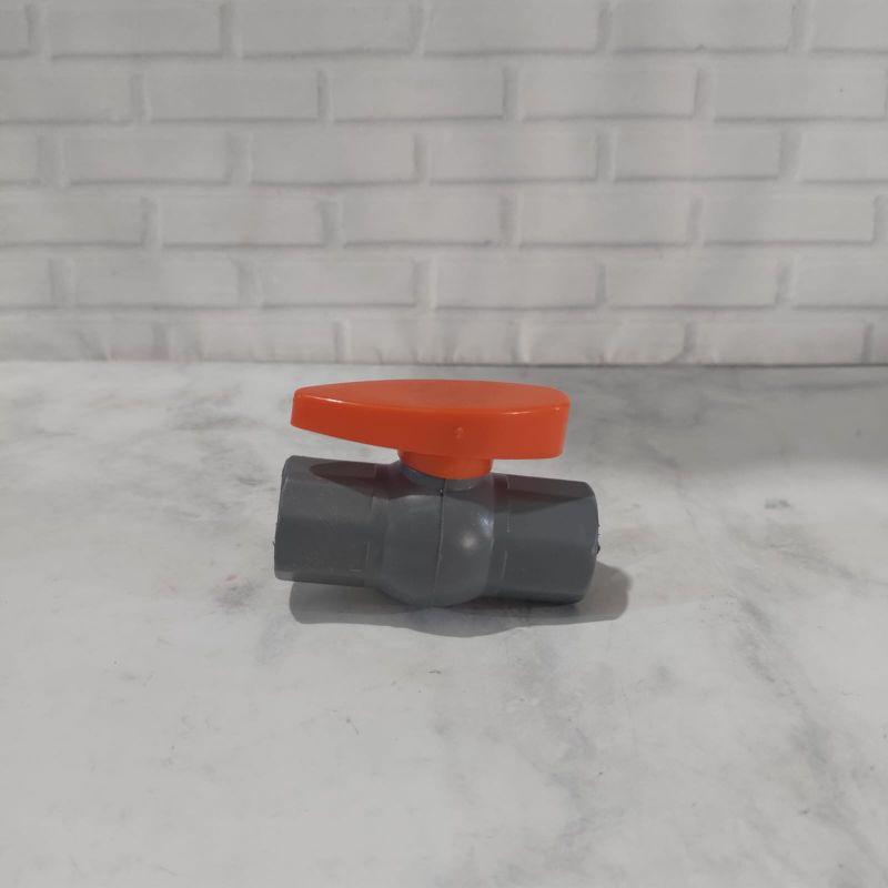 Jual BALL VALVE PVC 1/2" 3/4" INCH STOPKRAN STOP KRAN AIR | Shopee ...