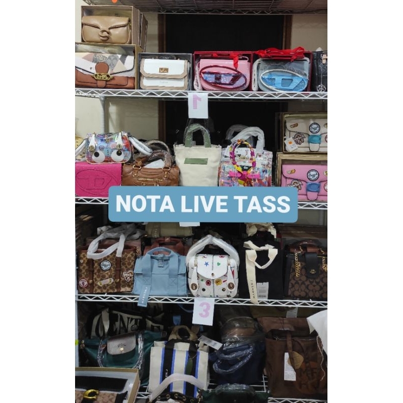 Jual Makeuplounge NOTA LIVE TAS 100RB-300RB | Shopee Indonesia