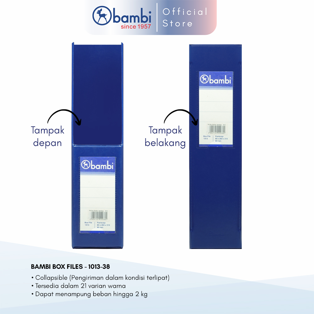 Jual Bambi Box File Magazine All Color Medium Size 80 mm Original ...
