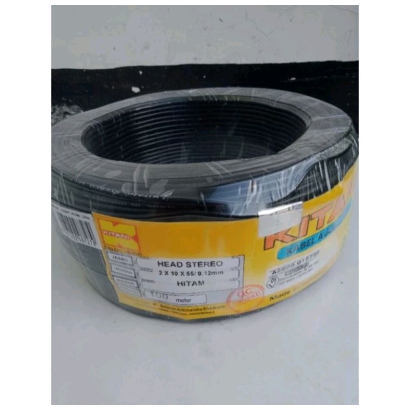 Jual Kabel head skerem streo 1 rol merk kintani panjang 100 meter ...