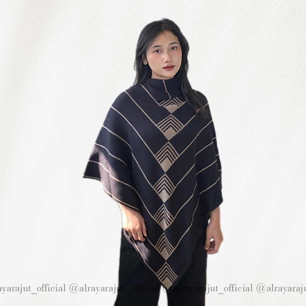 Jual PONCO RAJUT IMPORT / CALISTA / ATASAN WANITA OUTER BATWING OUTER TREND BATWING BASIC OUTER ...