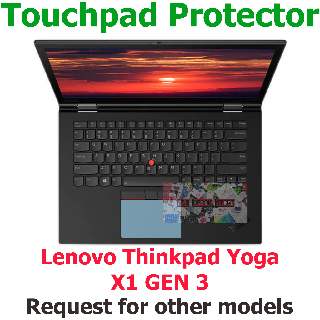 Jual Touchpad Trackpad Protector Lenovo Thinkpad Yoga X1 GEN 3 | Shopee ...