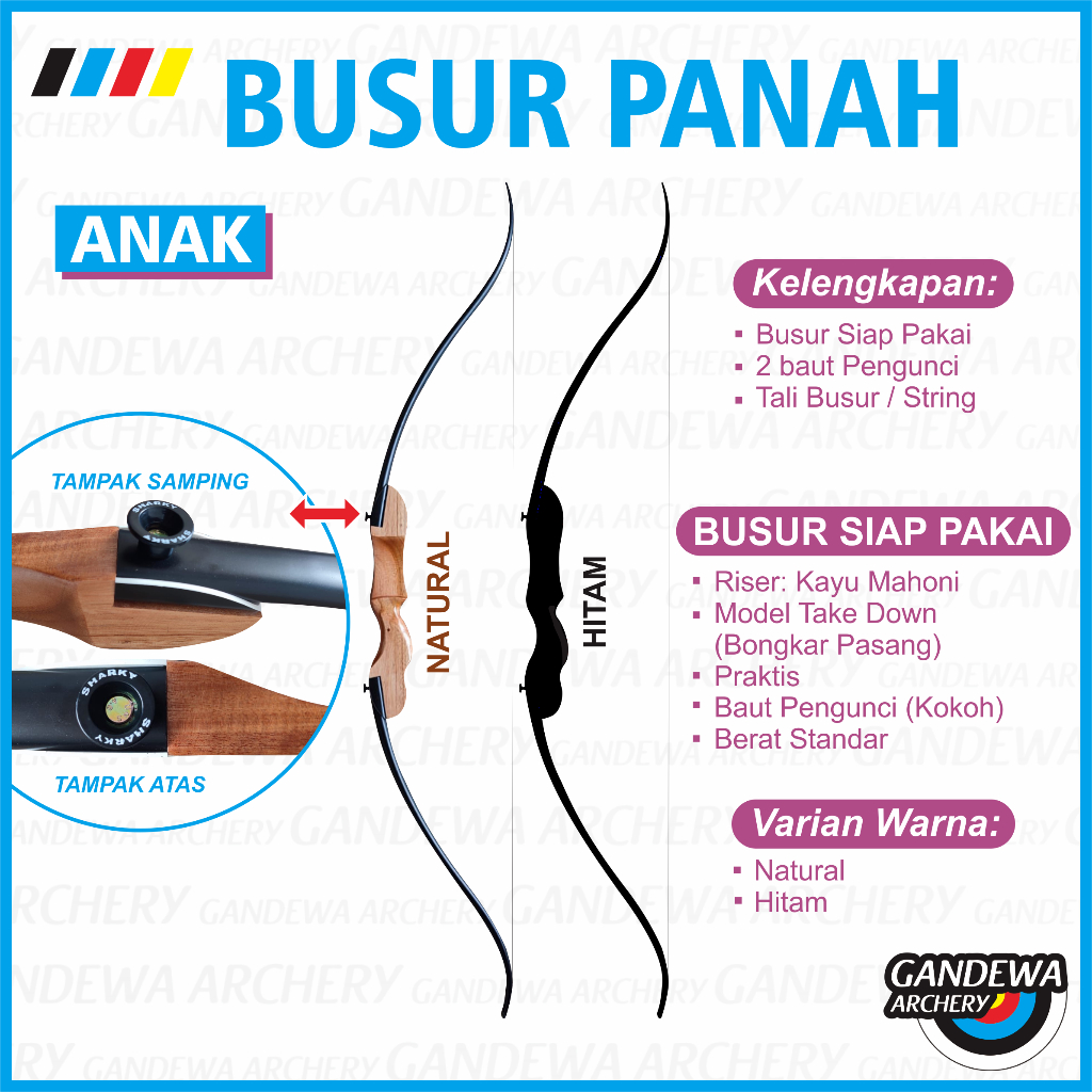 Jual Busur Panah Anak // Busur Panah SD SMP | Shopee Indonesia