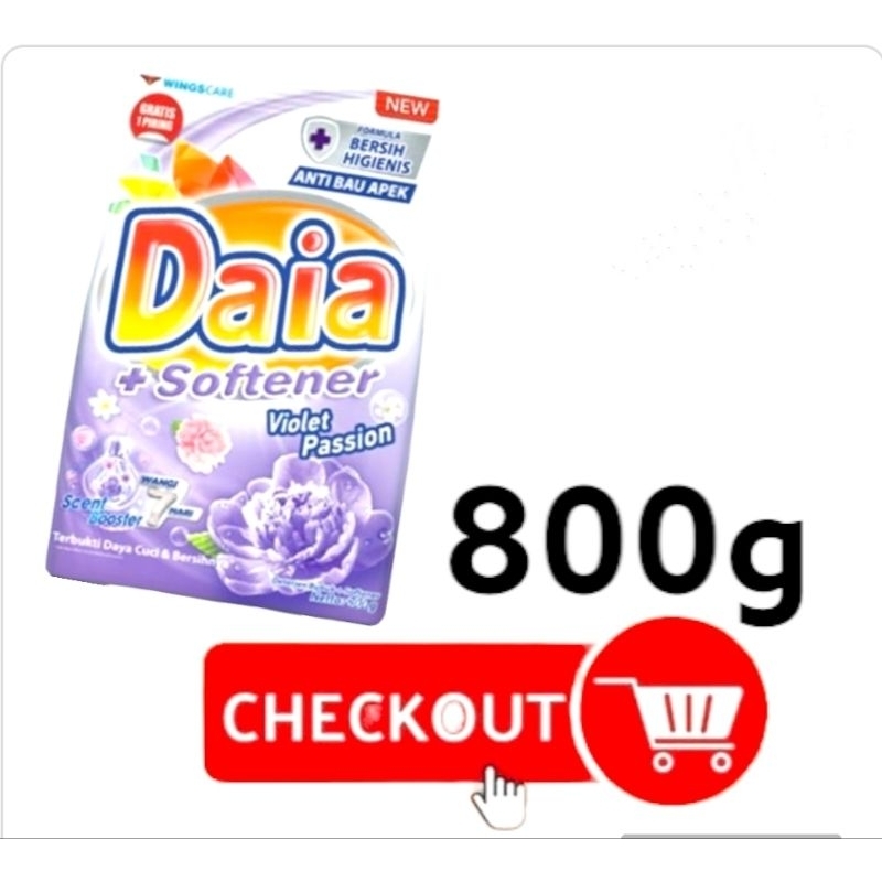 Jual Ditergen Daia Violet passion 800g | Shopee Indonesia